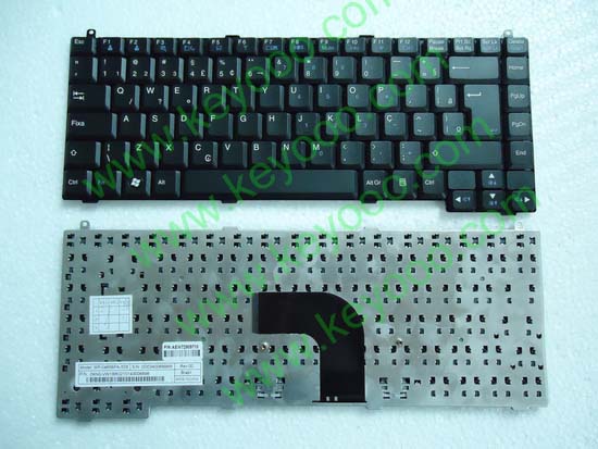 LG R380 Black br layout keyboard MP-04656PA-528 0KN0-VW1BR0210143006898 ...