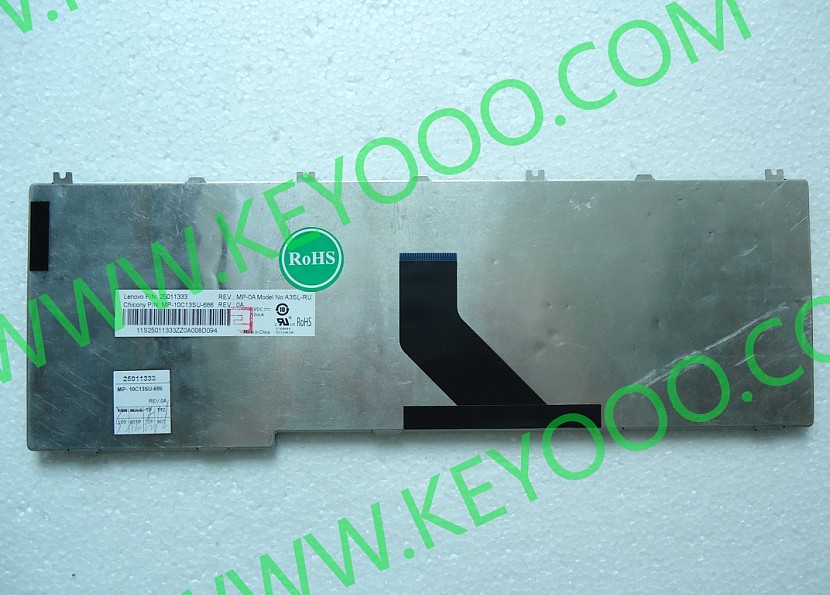 Lenovo Ideapad g550 b550 b560 series ua layout keyboard V-105120AS1-US ...